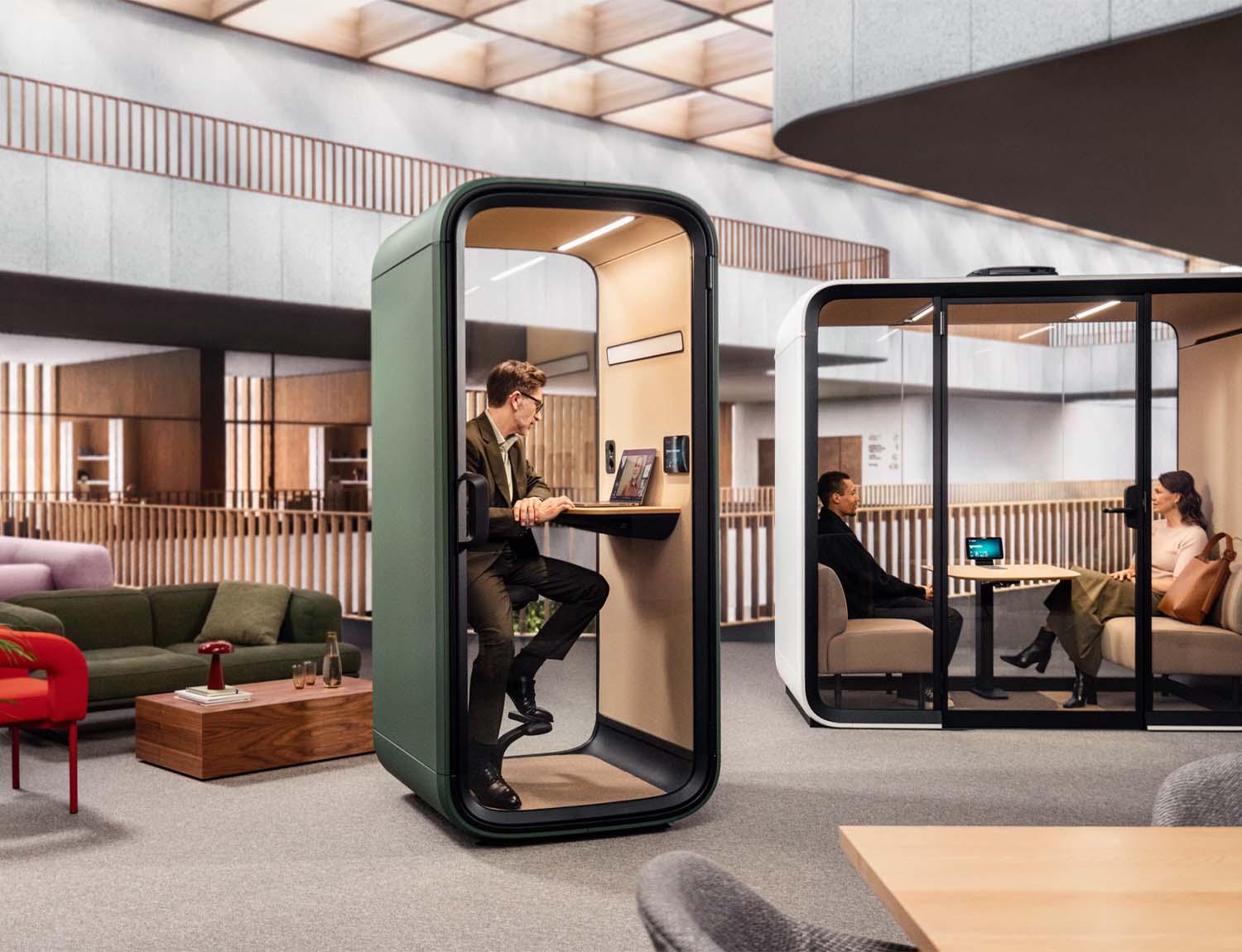 Hybrid Office Design for Successful Workdays - Framery Hybrid Office Design for Successful Workdays - Framery