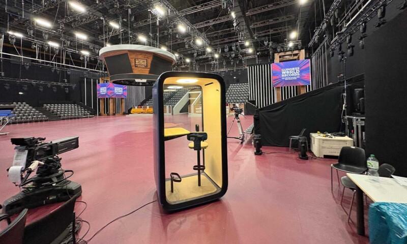 "Without the Framery One pod, this world record would not have been ...